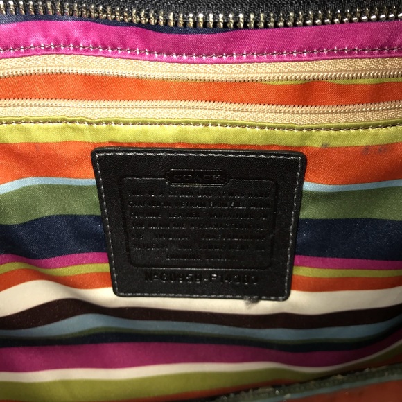 Coach | Bags | Coach Bag Soft Leather Chunky Stitchingfabulous | Poshmark